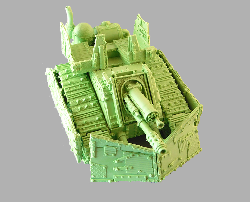 Da Green One Launches Tank – Ramshackle games